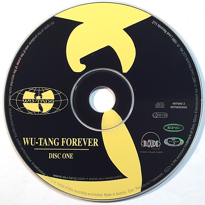 Wu-Tang Clan Wu-Tang Forever 2CD - kanneton CD