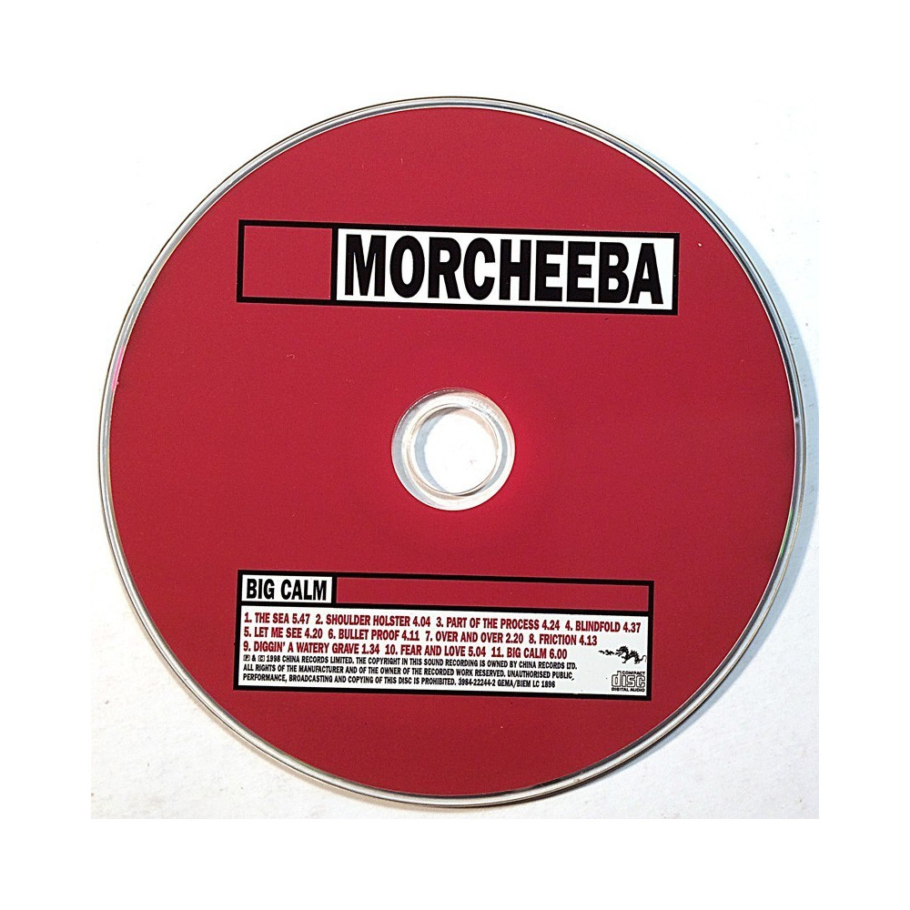Morcheeba Big Calm - kanneton CD