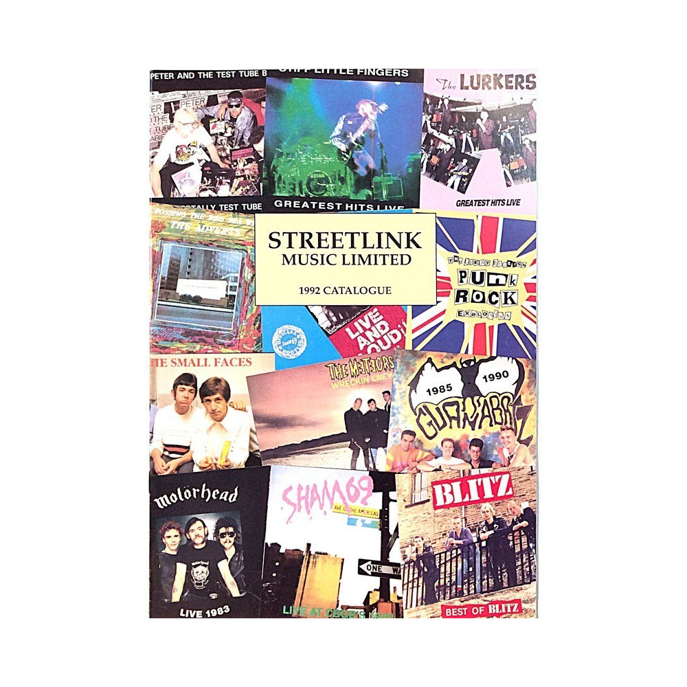 Streetlink Music Limited Printed matter, year 1992