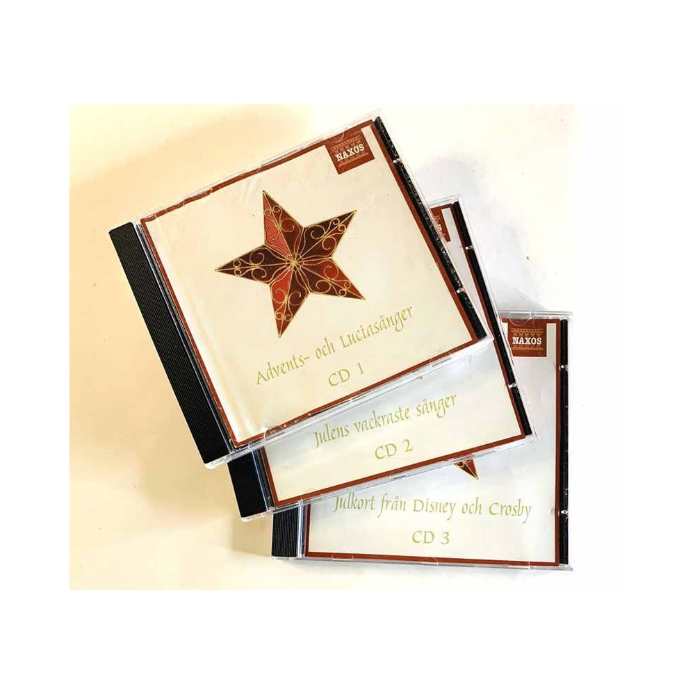 Göteborgs Gosskör, Leif Strands Damkör ym. Julstämning 3CD - CD-levy