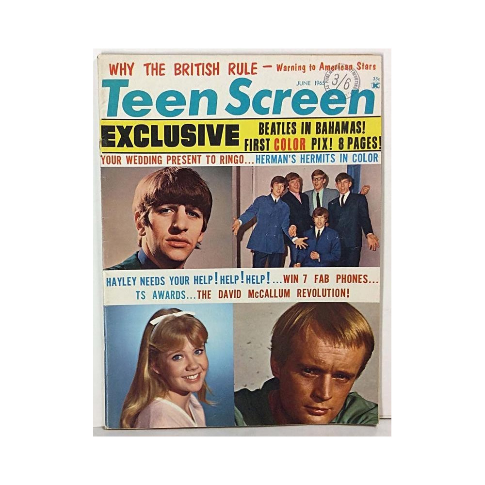 Teen Screen: 1965 - Levykauppa Kane