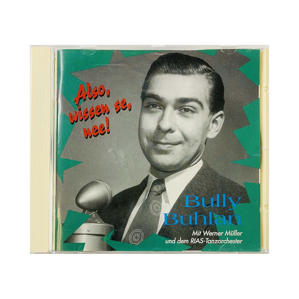 Buhlan Billy Also. wissen se, nee! - CD