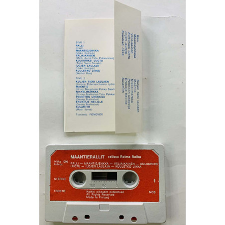 Ratissa Raimo Roiha Maantierallit - Kasetti