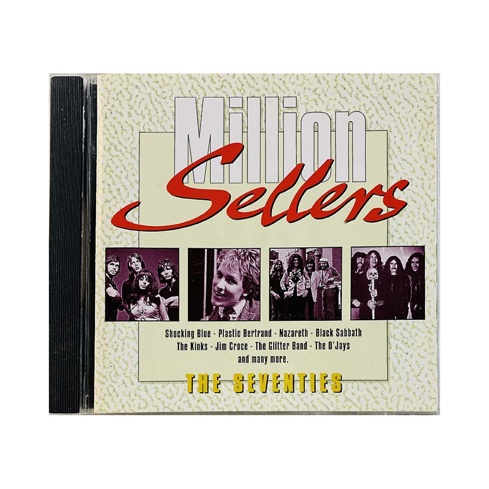 Black Sabbath, T.Rex, Nazareth ym. Million sellers the seventies 6 - CD