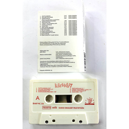 Riehuva reportteri kärkkäri & Idealside Kärkkärit - musiikkikasetti