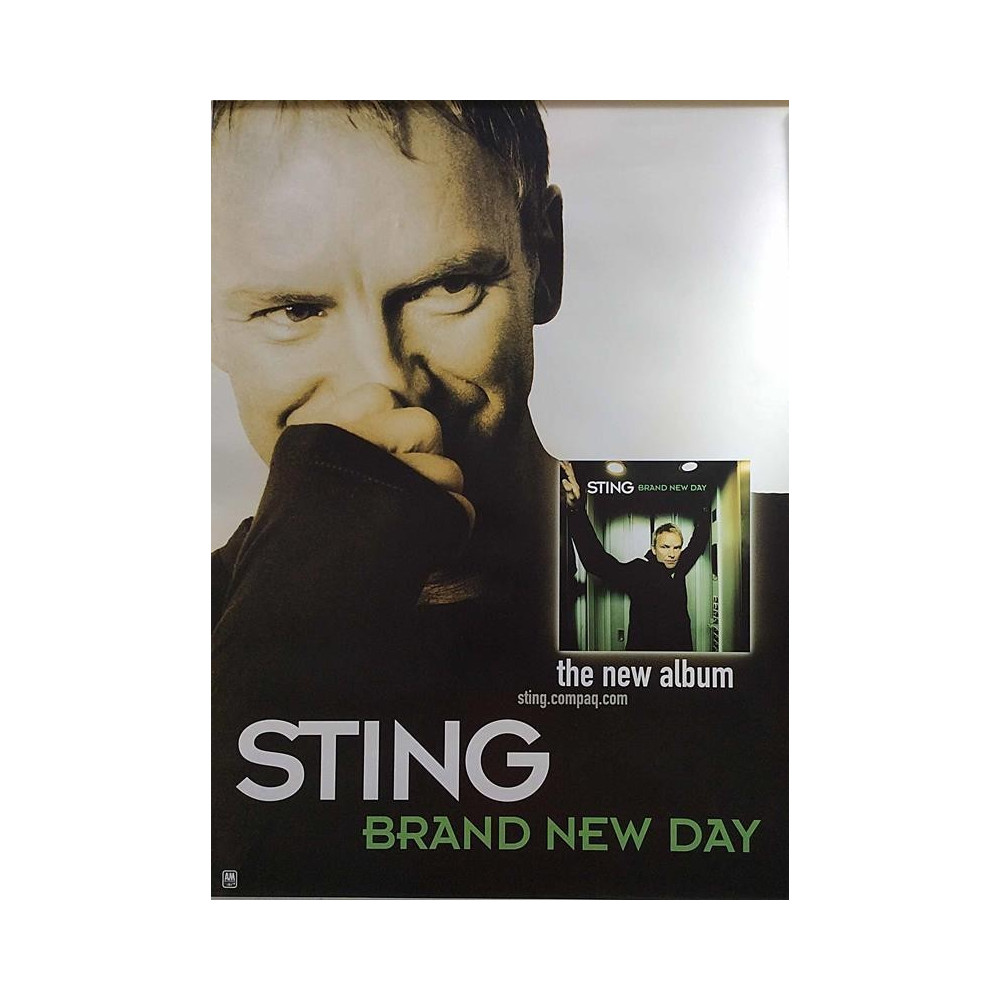 Sting: Brand New Day Promojuliste kaksipuoleinen 50cm x 70cm - JULISTE