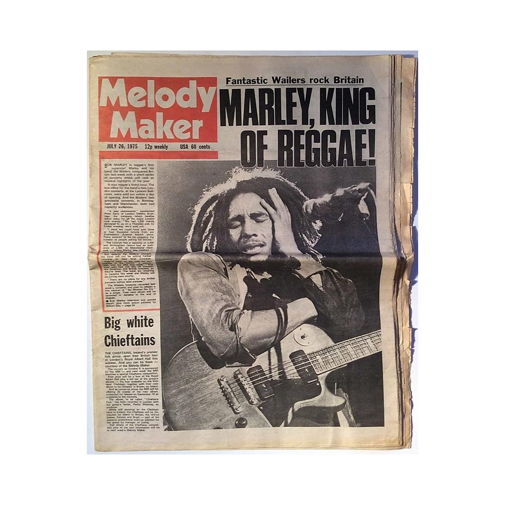 Melody Maker used magazine, year 1975