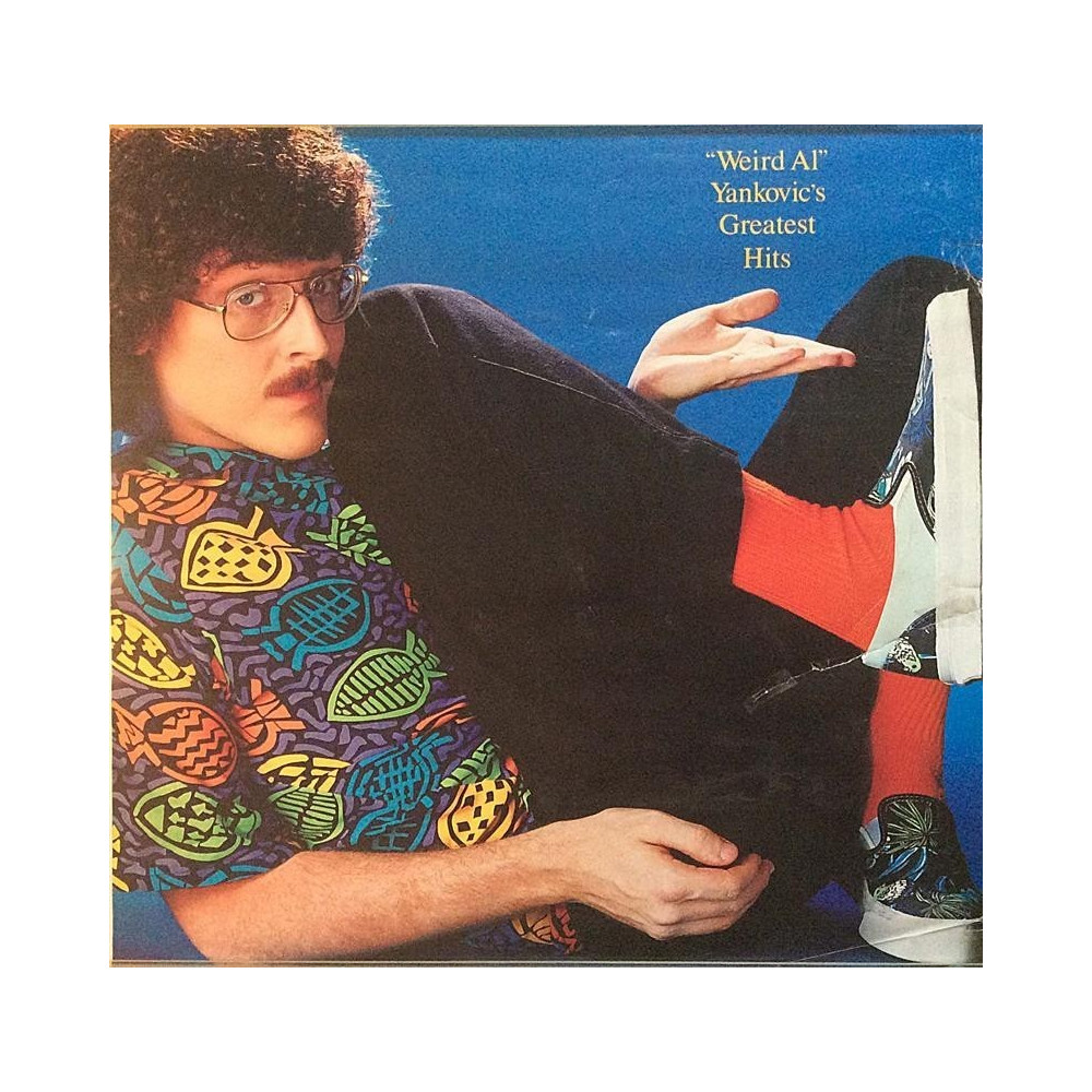 yankovic-s-weird-al-greatest-hits-promojuliste-kaksipuoleinen-58cm-x