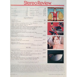 Stereo Review used magazine, year 1989 December