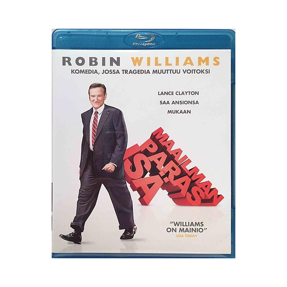 BLU-RAY DISC - ELOKUVA MAAILMAN PARAS ISÄ : ROBIN WILLIAMS BLU-RAY DISC