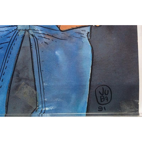 Beibi älä pelkää! Used Rock Festival Poster, width 42 cm height 59 cm