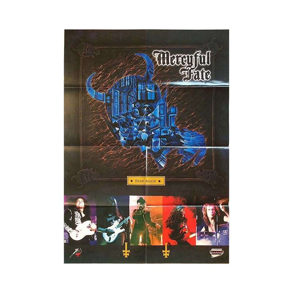 Mercyful Fate: Dead Again Used Poster, width 58 cm height 82 cm