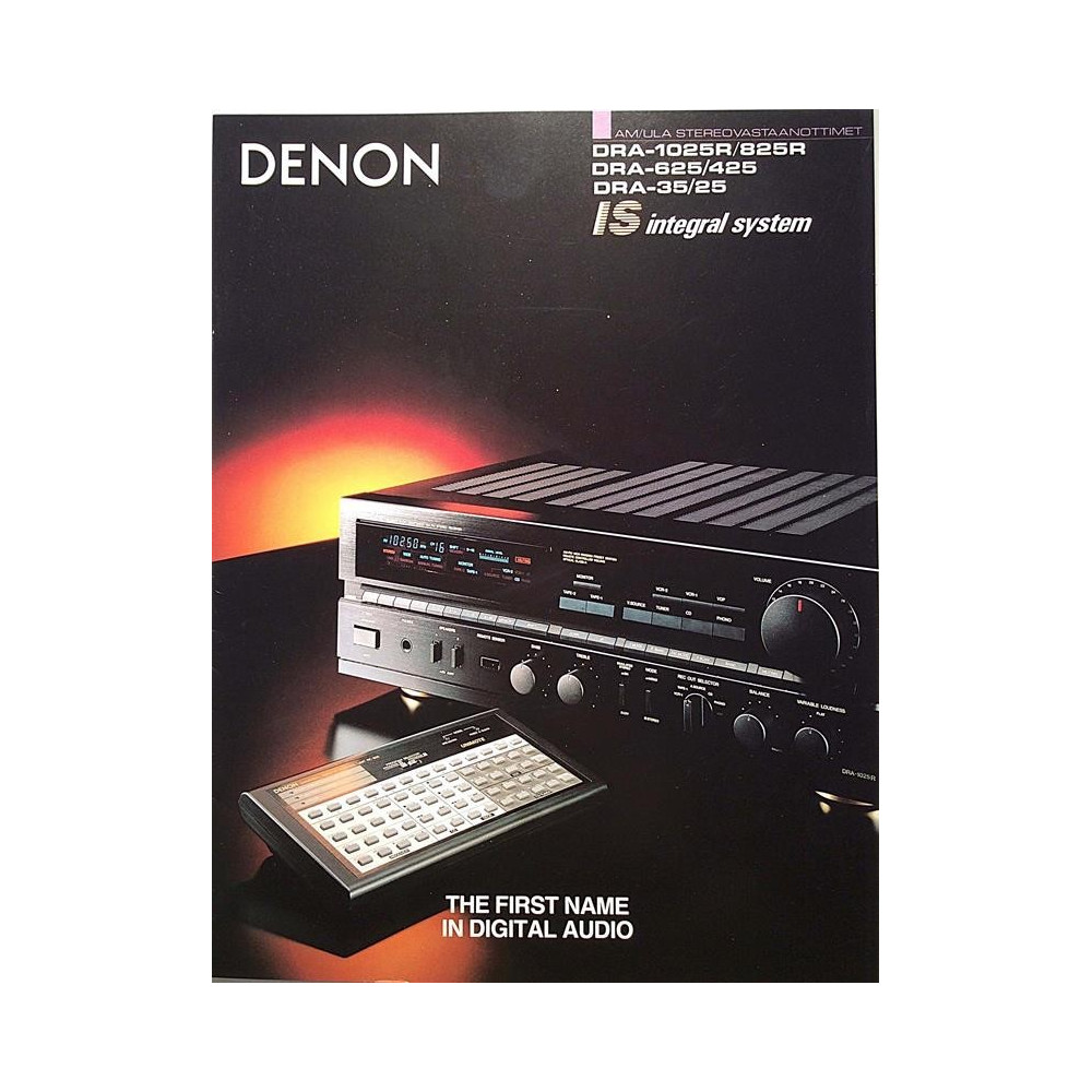 Denon Brochure HiFi, year 1990’s