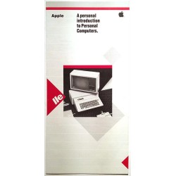 Apple Brochure computer, year 1980