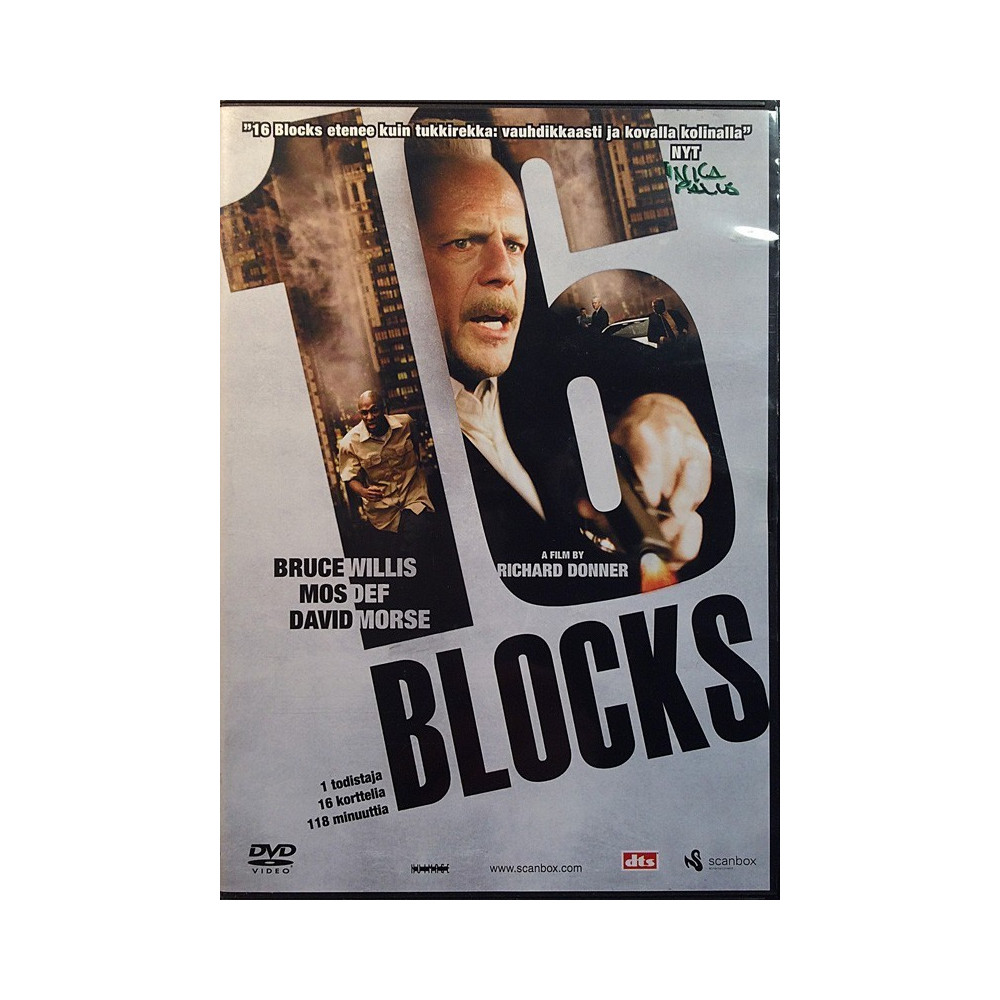 16 Blocks Poster