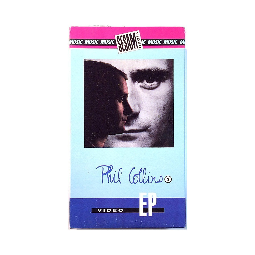 Collins Phil VHS video, year 1983