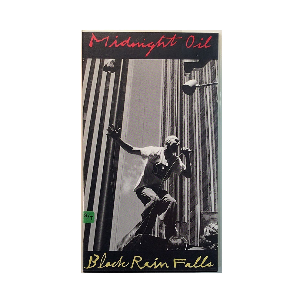 Midnight Oil VHS video, year 1990