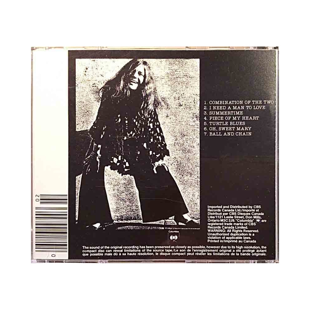 Big Brother & The Holding Company Cheap Thrills - Käytetty CD