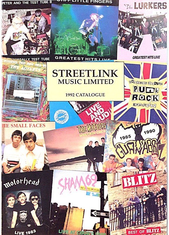 Streetlink Music Limited Printed matter, year 1992