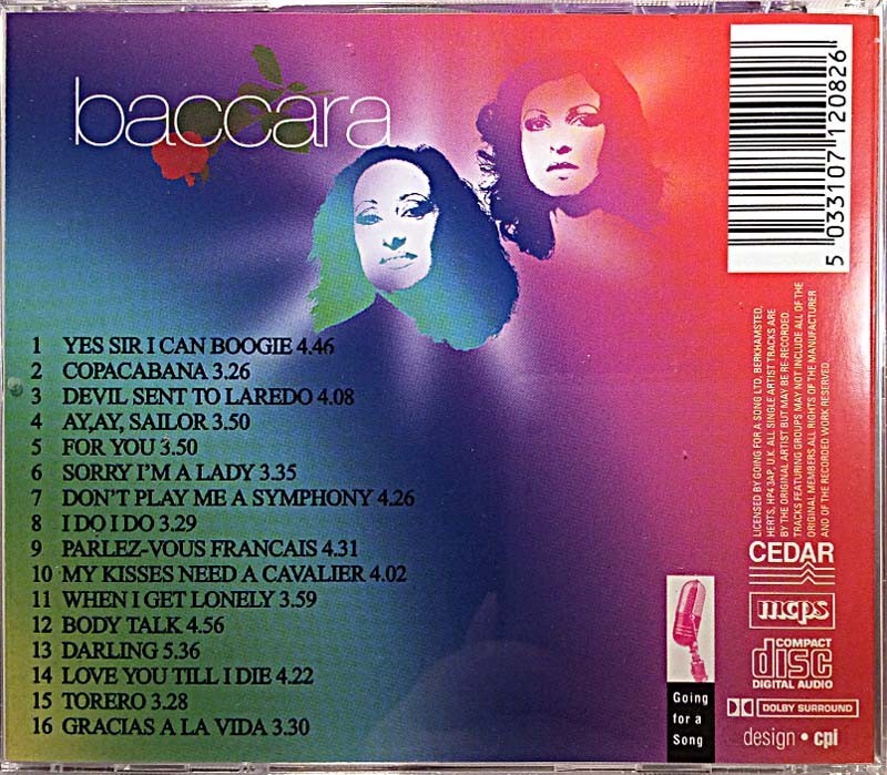 Baccara Baccara - CD