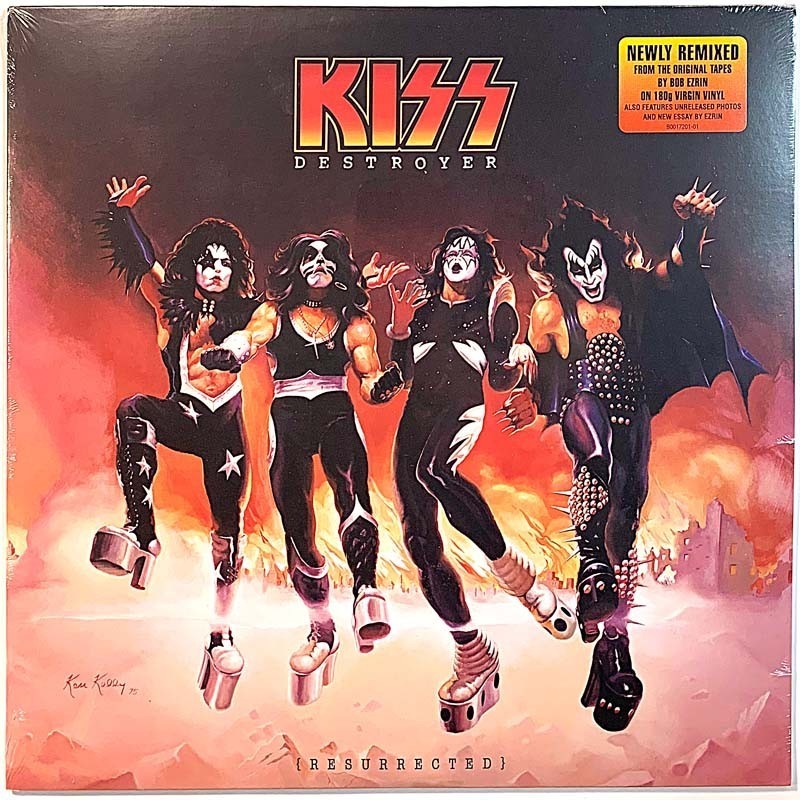 Kiss Destroyer, newly remied (Resurrected) - LP