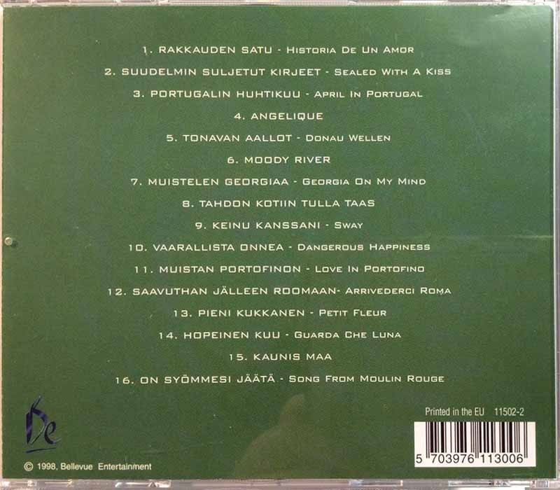 Taipale Reijo 16 Suomalaista Kestosuosikkia - CD