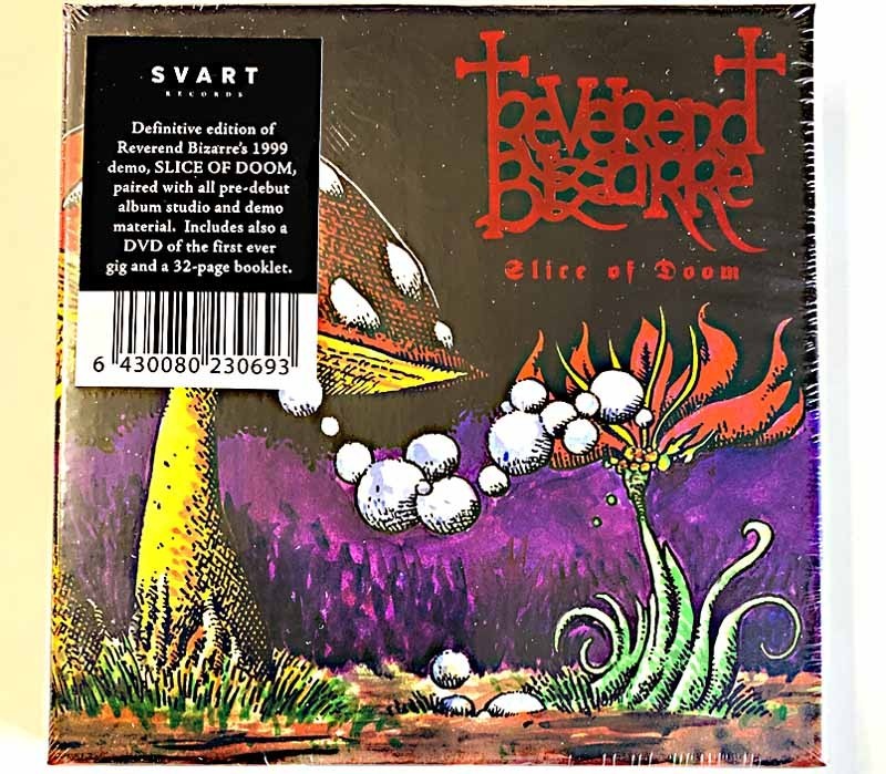 Reverend Bizarre Slice Of Doom DVD + 3CD - CD