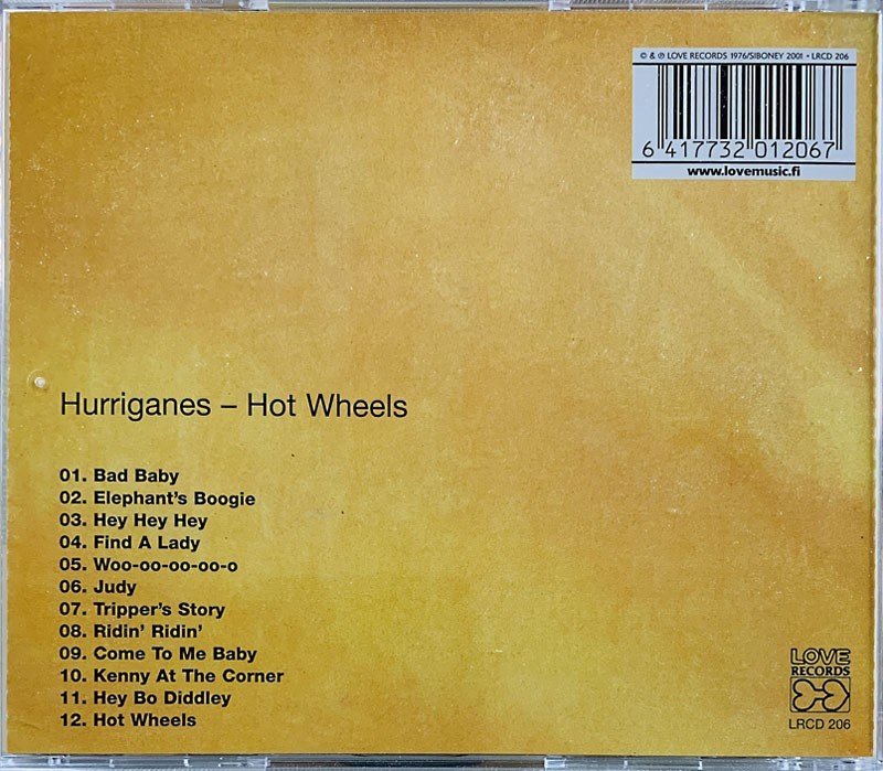 Hurriganes Hot Wheels -Remastered - CD