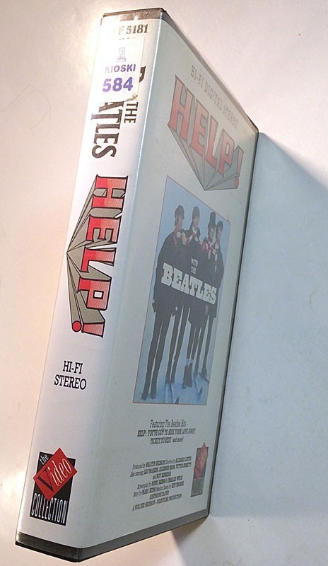 Beatles Help! vhs suomitekstitys - VHS video